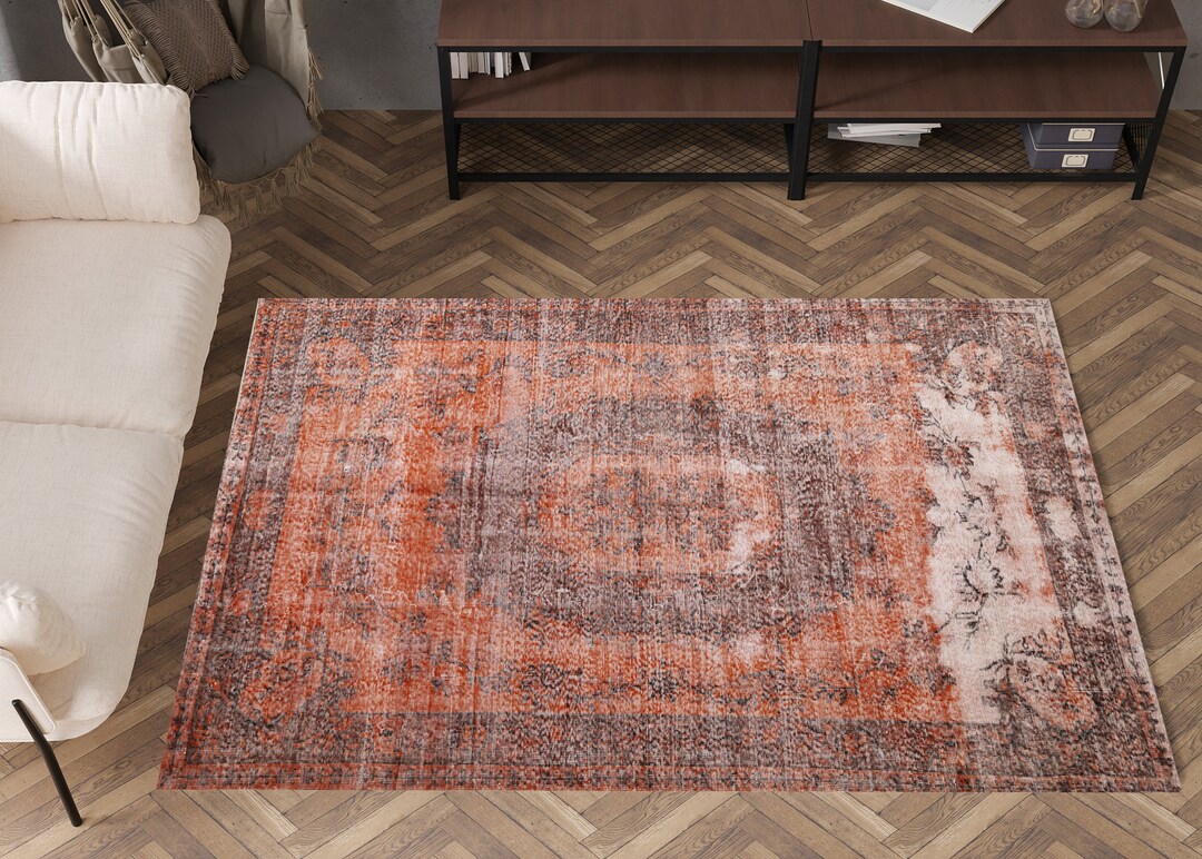 Handmade Rug Terracota Color Rug Area Rug Bohemian Rug - Etsy