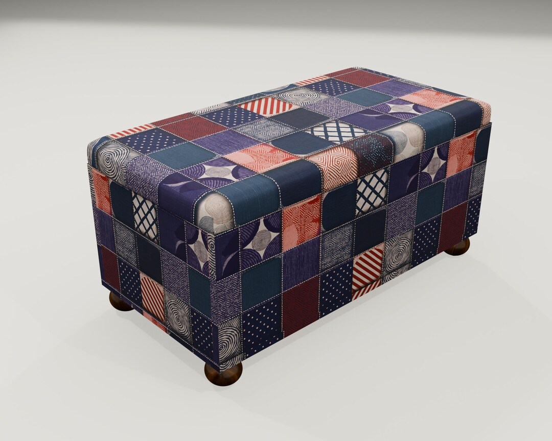 Storage Bench for Sitting, Soft Seat, Dressing Room Bench, Handmade ...