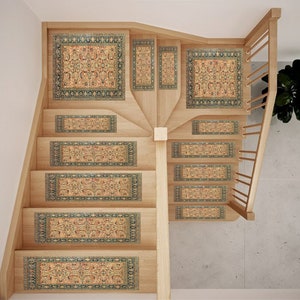 Stair Runner Tread, Non-slip Rug, Easy to Clean, Stair Mat, Rug Runners ...