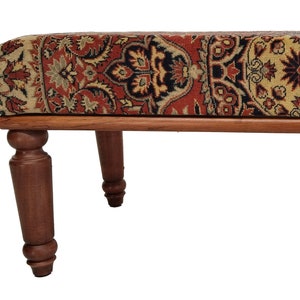 Ottoman Bench, Turkish Rug Bench, Hallway Bench, Piano Bench, Lounge ...