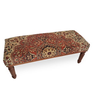 Ottoman Bench, Turkish Rug Bench, Hallway Bench, Piano Bench, Lounge ...
