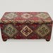 Victorian Style Bench, Burgundy Storage, Comfortable Bench, Easy to ...