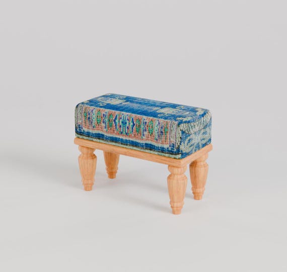 Oriental footstool store