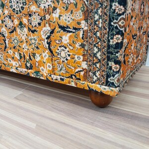 Orange Storage, Botanical Bench, Multipurpose Bench, Trendy Bench ...
