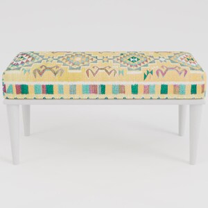 Yellow Color Bench, Handmade Bench, Wood Work Bench, Sitting Bench ...