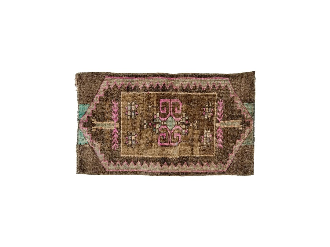 Small Size Rug,organic Wool Rug, Porch Worn Rug, Boho Home Decor ...