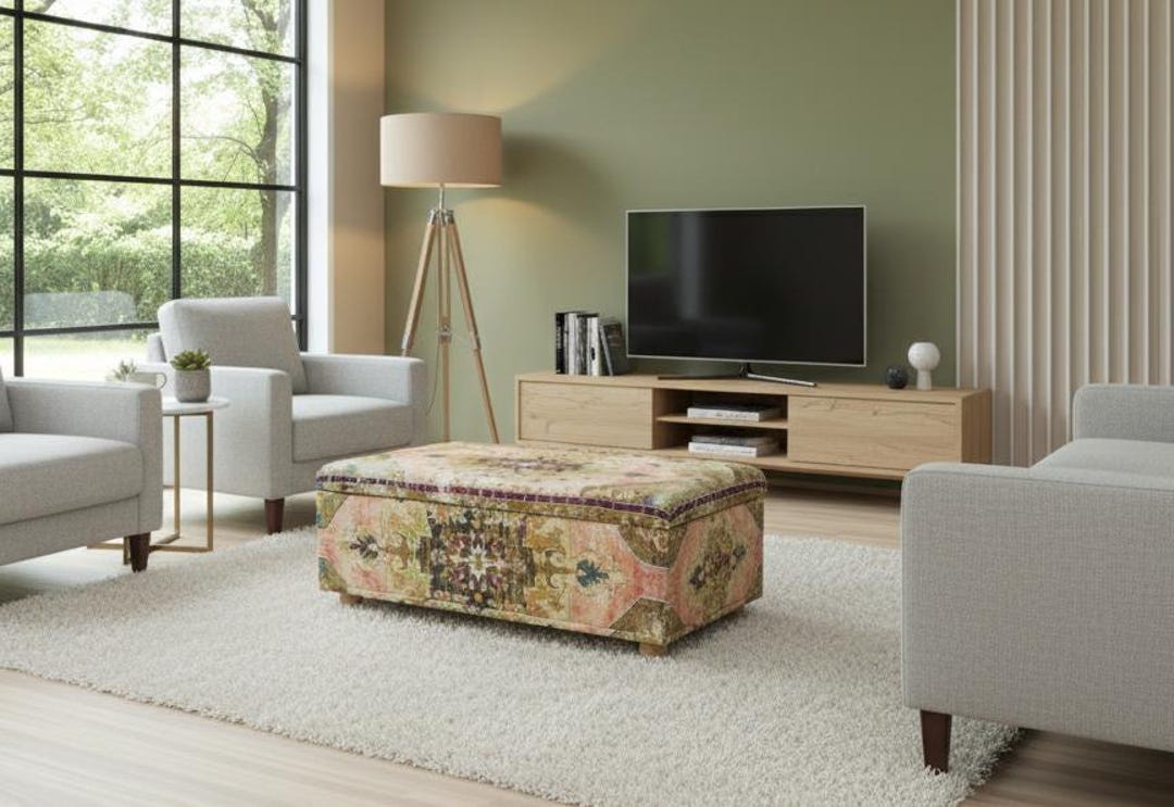 Neutral Bench, Authentic Storage, Multipurpose Bench, Rectangle Bench ...
