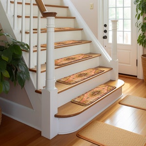 Stair Runner Rug, Machine Washable Rug, Stairs Mat, Easy to Clean ...