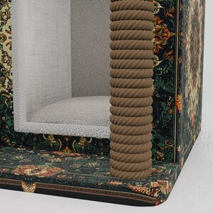 Vintage Style House, Indoor Cat House, Cooler Cat House, Moodern Cat ...