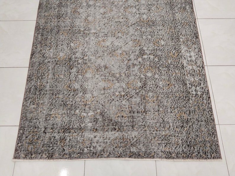 Antique Turkish Rug Worn Looking Rug Floral Rug Aesthetic - Etsy