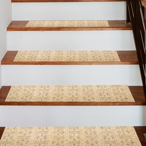 Stair Treads, Washable Runner Rug, Non-slip Stair Rugs, Traditional Rug ...