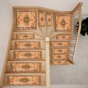 Stair Runner Rug, Machine Washable Rug, Stairs Mat, Easy to Clean ...