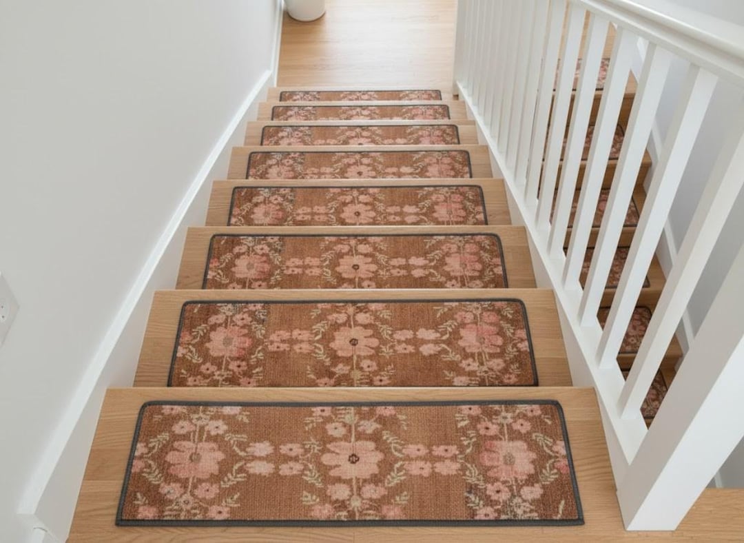 Stair Step, Non-slip Stair Runner, Vintage Step Rug, Non-slip Rug, Easy ...