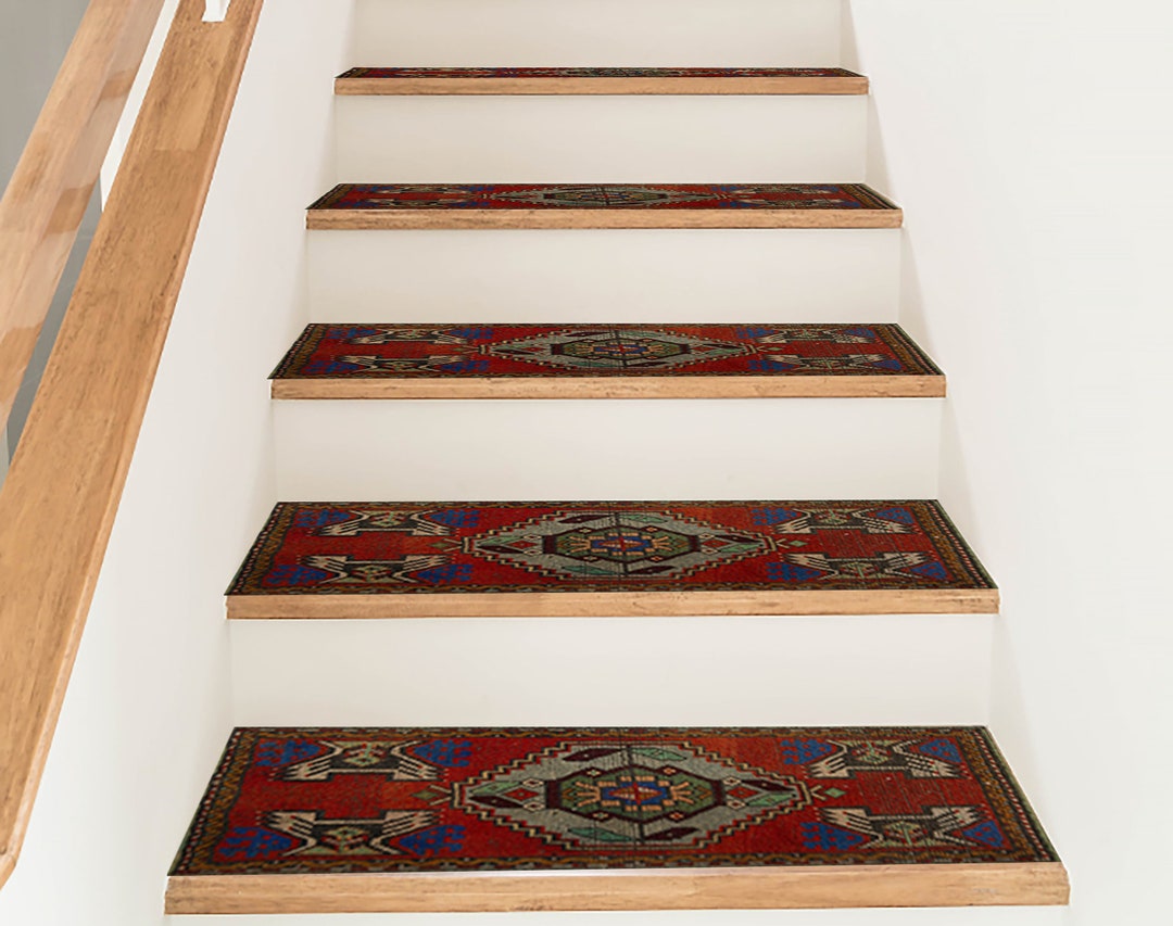 Rugs for Stairs, Stair Step Set, Oriental Rug, Soft Pile Rug, Stair ...