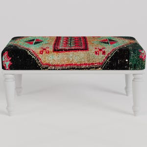Tribal Bench, Handmade Bench, Bohemian Bench, Wood Work Bench, Sitting ...