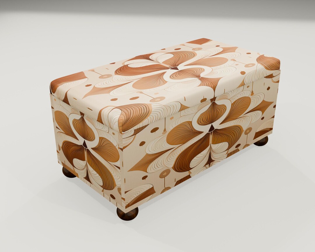 Elegant Bench, Upholstered Bench, Functional Storage Bench, Ottoman ...
