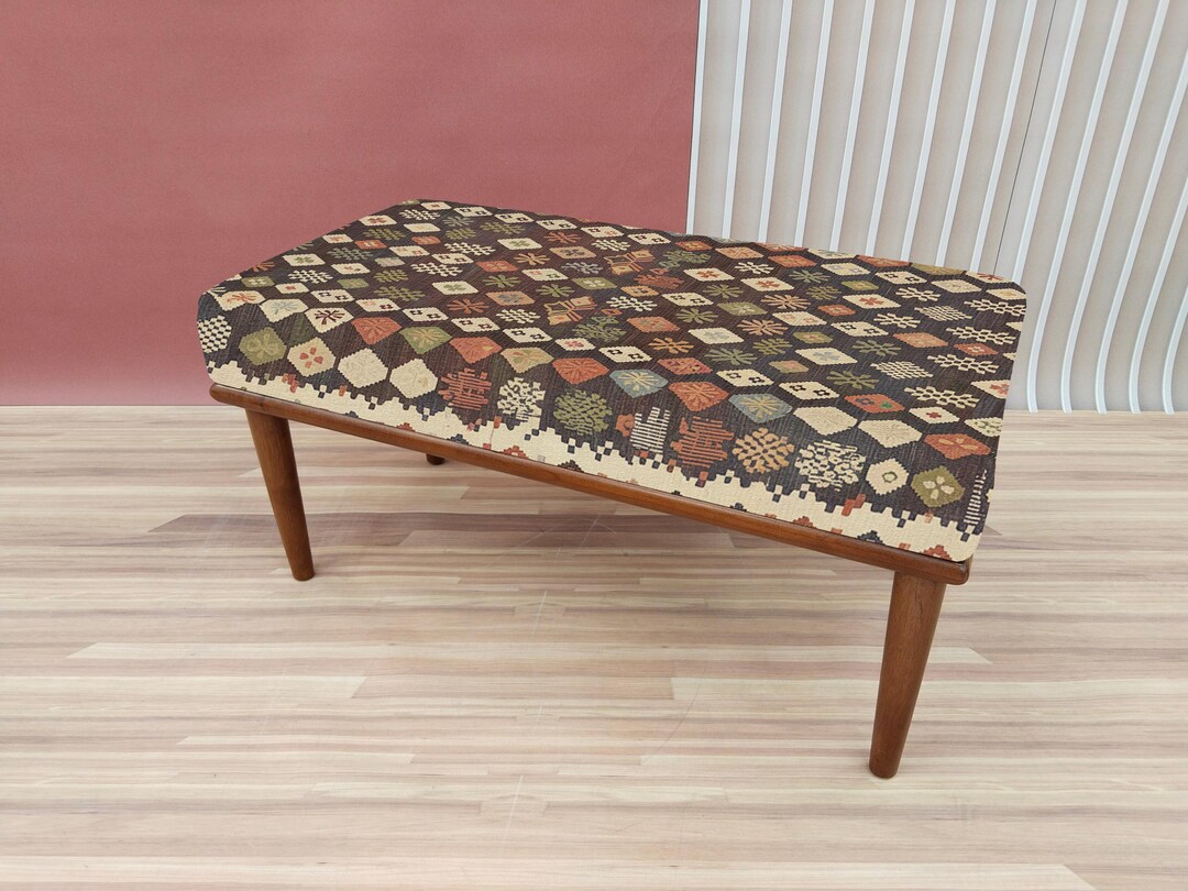 Dark Wood Bench, Aesthetic Bench, Long Seat Bench, Outdoor Furniture ...