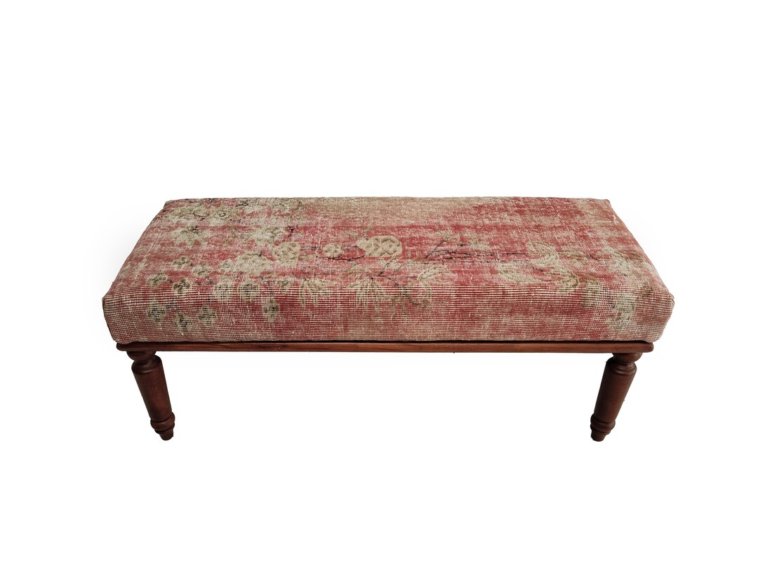 Piano Bench, Housewarming Bench, Foyer Bench, Classic Ottoman, Turkish ...