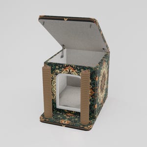 Vintage Style House, Indoor Cat House, Cooler Cat House, Moodern Cat ...