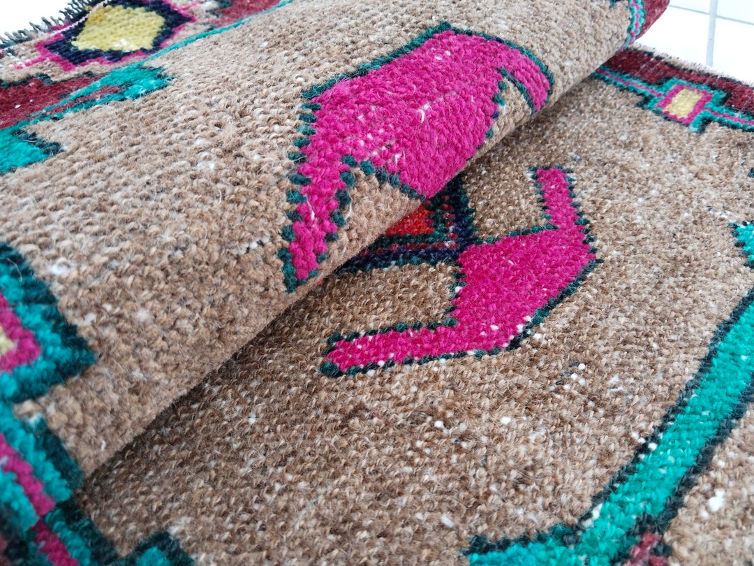 Ikat Rug, Bedroom Rug, Rustic Rug, Soft Bathroom Rug, Artistic Rug ...