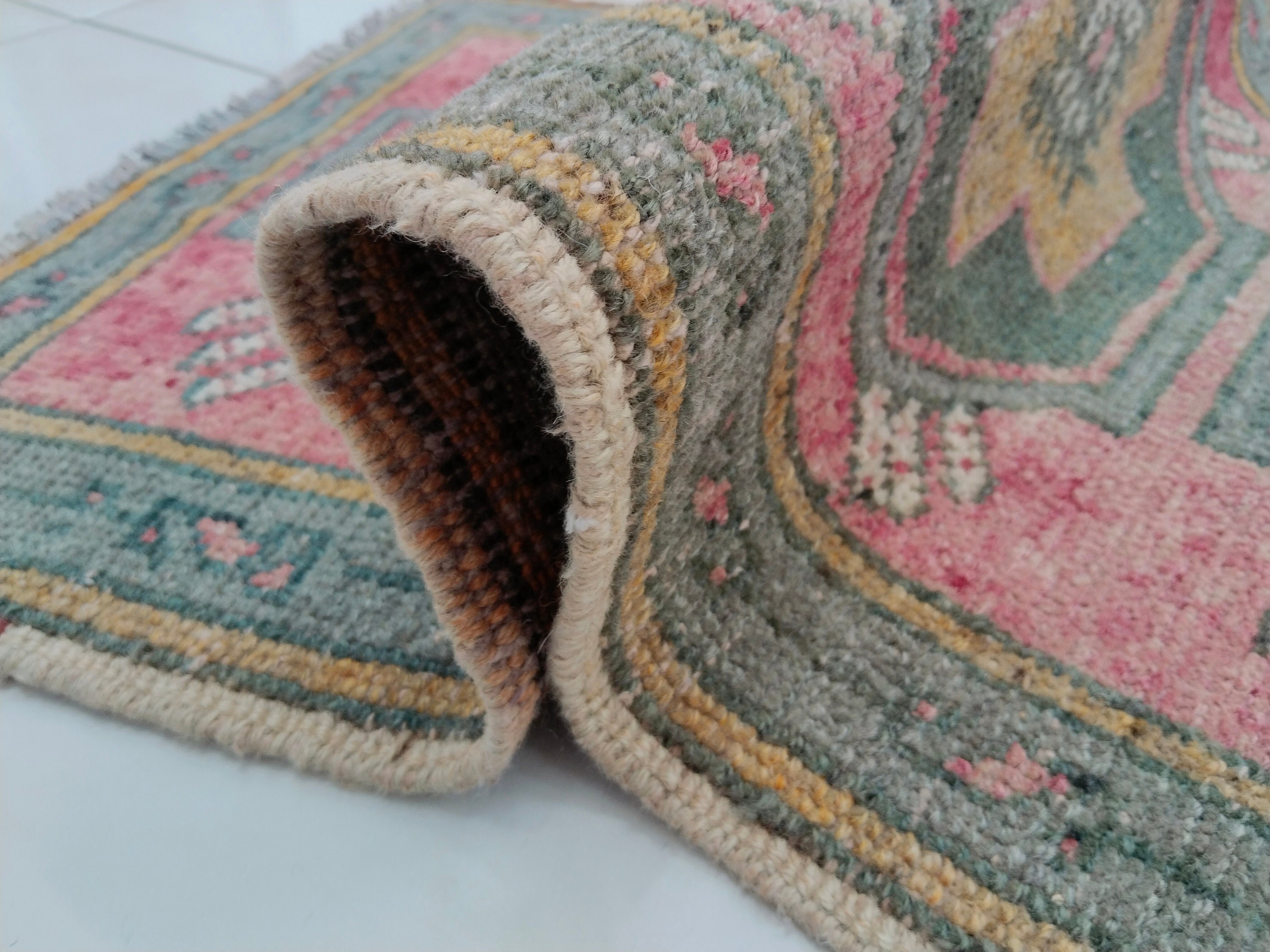 Antreroom Rug, Wool Rug, Natural Rug, Exotic Rug, Livingroom Rug, Mini ...