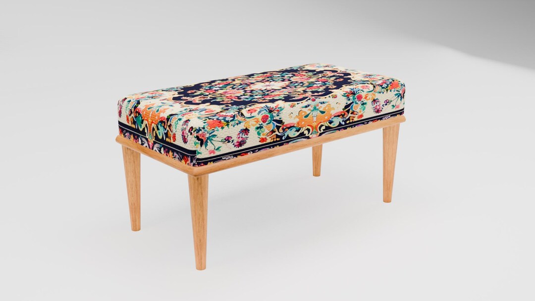 Desk Bench, Daily Use Bench, Utility Bench, Housewarming Bench, Boho ...