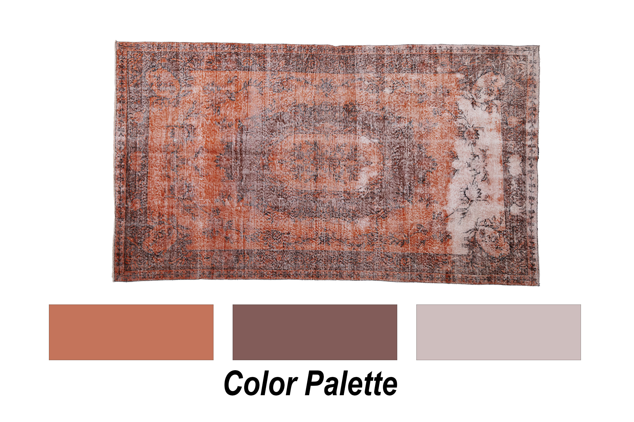 Handmade Rug Terracota Color Rug Area Rug Bohemian Rug - Etsy