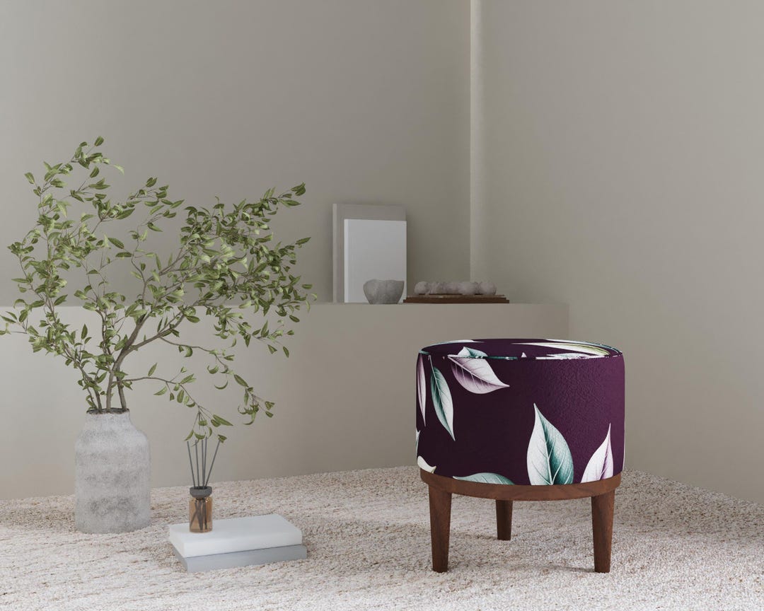 Elegant Footstool, Bedside Table, Round Dining Chair, Ottoman Organizer ...