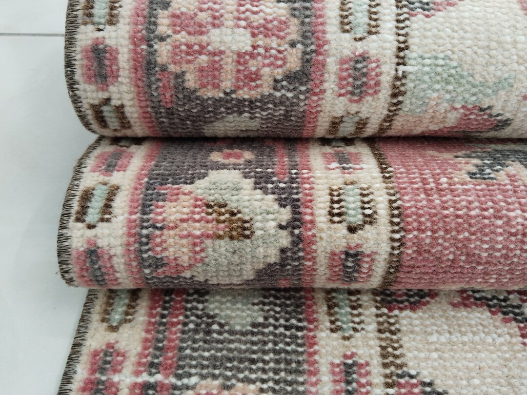 Vintage Rug, Red-green Rug, Bohemian Rug, Floral Rug, Traditional Rug ...