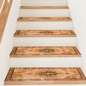 Stair Runner Rug, Machine Washable Rug, Stairs Mat, Easy to Clean ...