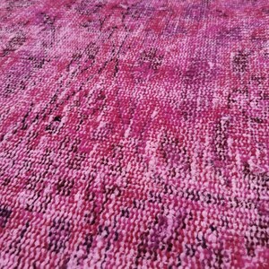 Hot Pink Rug, Soft Wool Rug, Vintage Rug, Ikat Rug, Handmade Rug, Over ...