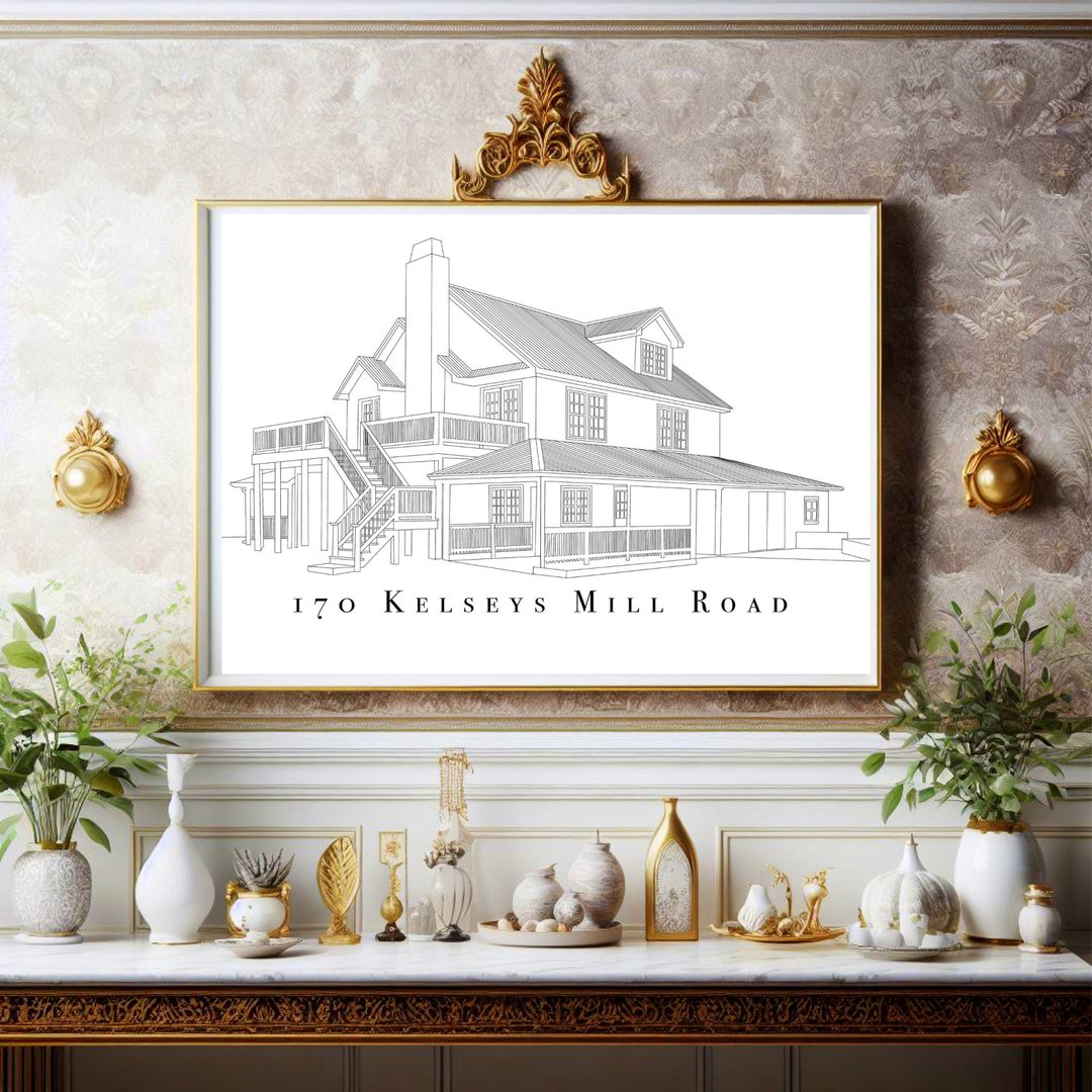 CUSTOM Home Drawings - Etsy
