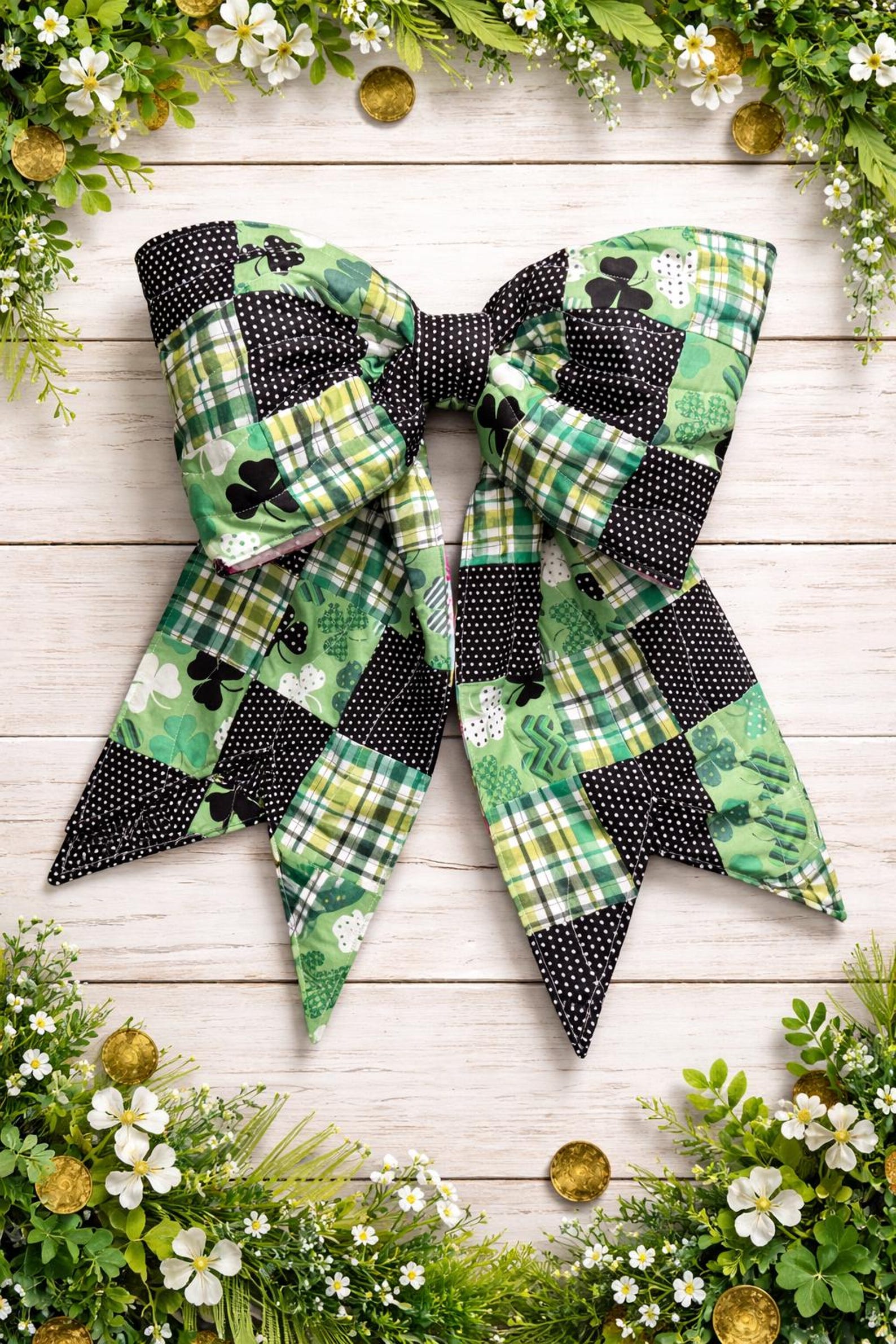 Quilted Fabric Bow Pattern – PDF Sewing Tutorial, Beginner Friendly ...