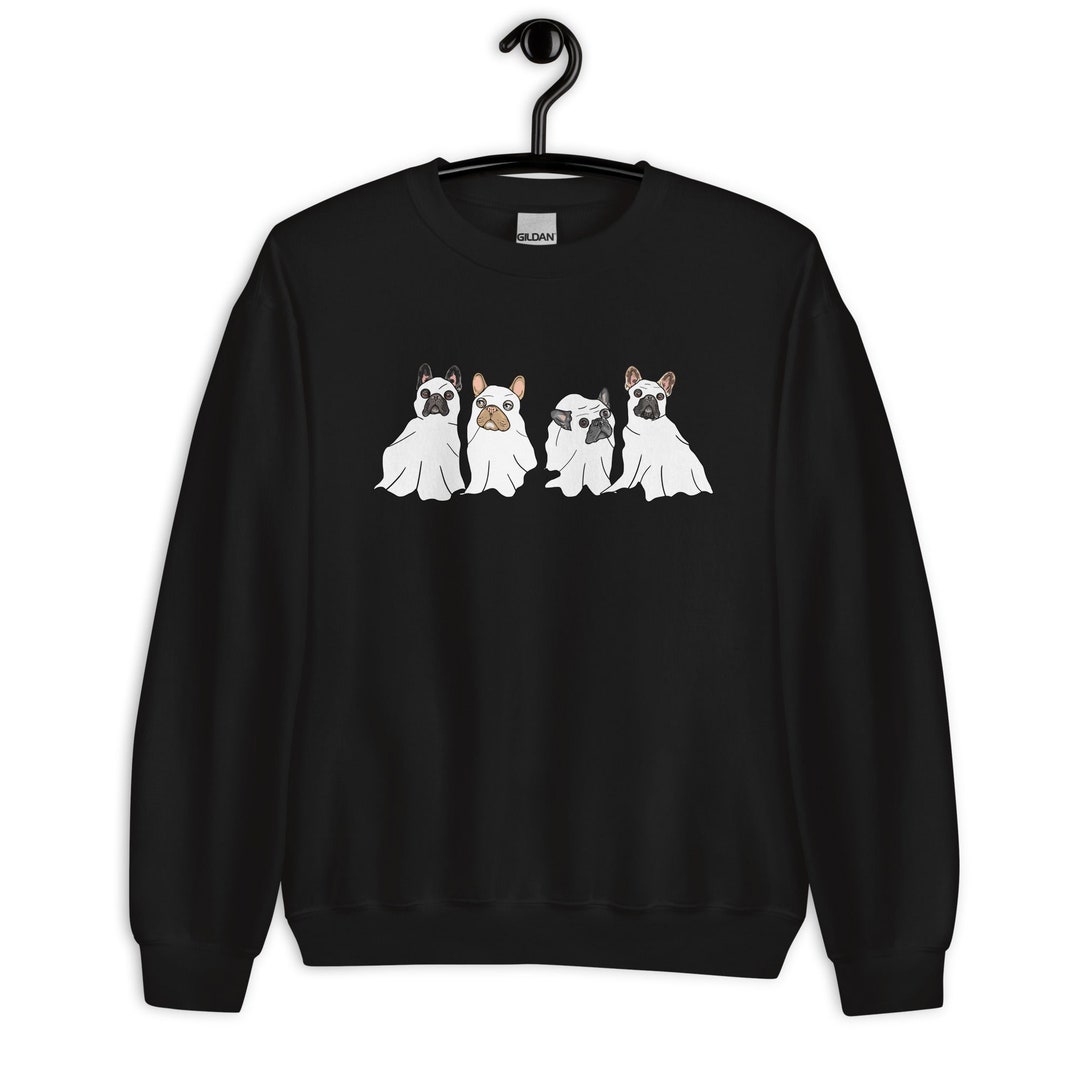 Frenchie Ghost Sweatshirts - Etsy