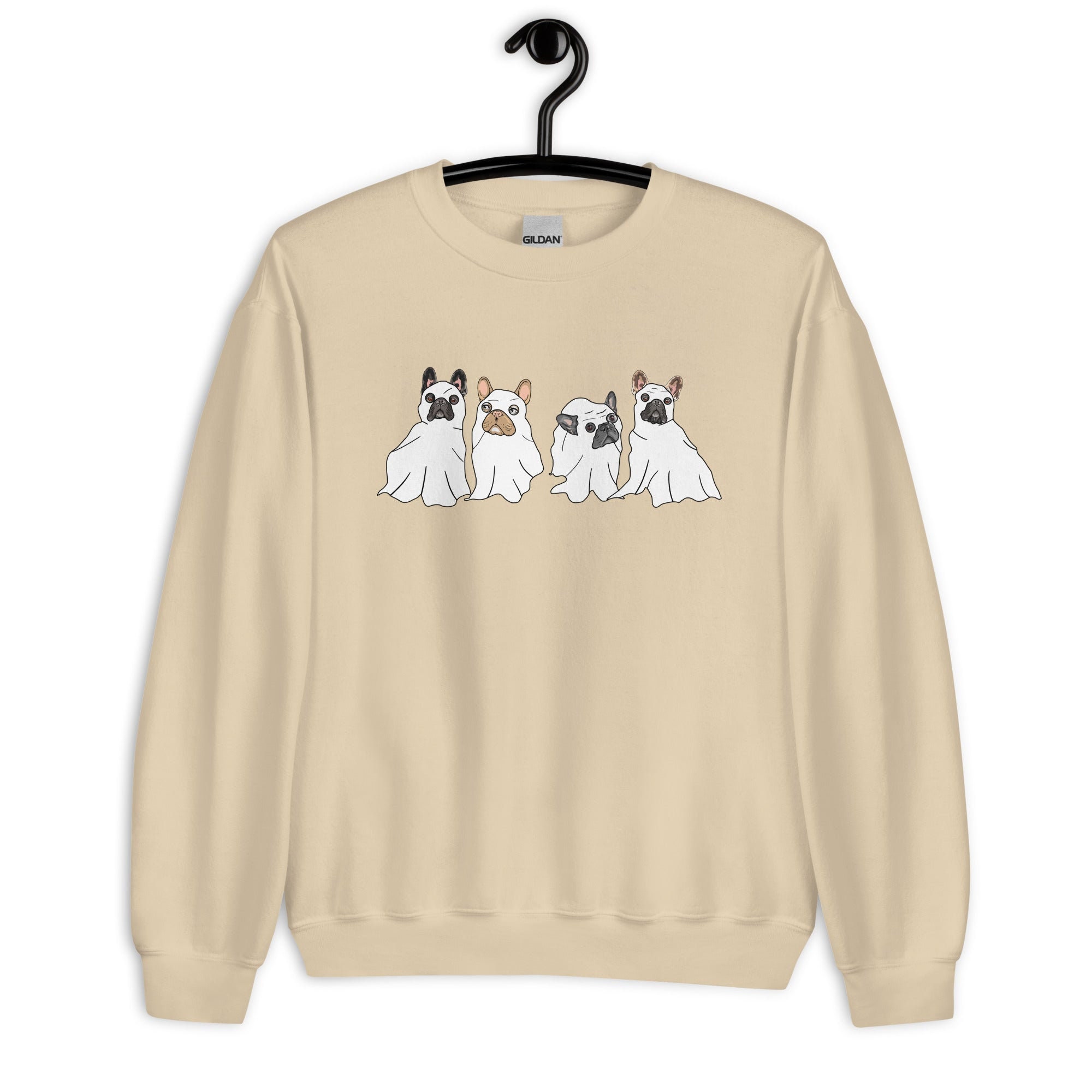 Frenchie Ghost Sweatshirts - Etsy