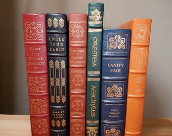 SOLD SEPARATELY Easton Press Books Gilded Leather Bound Collector ...