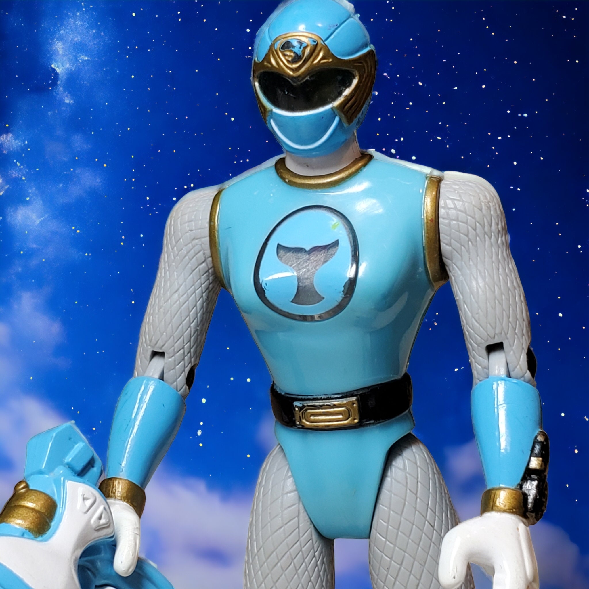 Power Rangers Ninja Storm Brinquedo Ranger Azul Nice Rendering Of