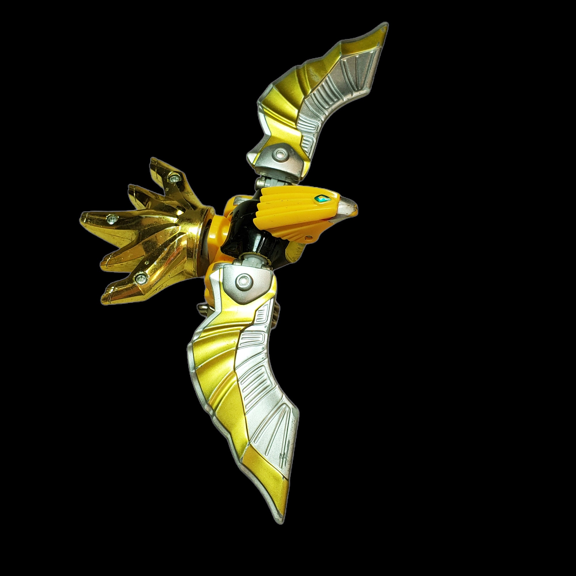 Yellow Eagle Zord Mini Wildzord Par 2 Size Is About 2cm, Hand Colored