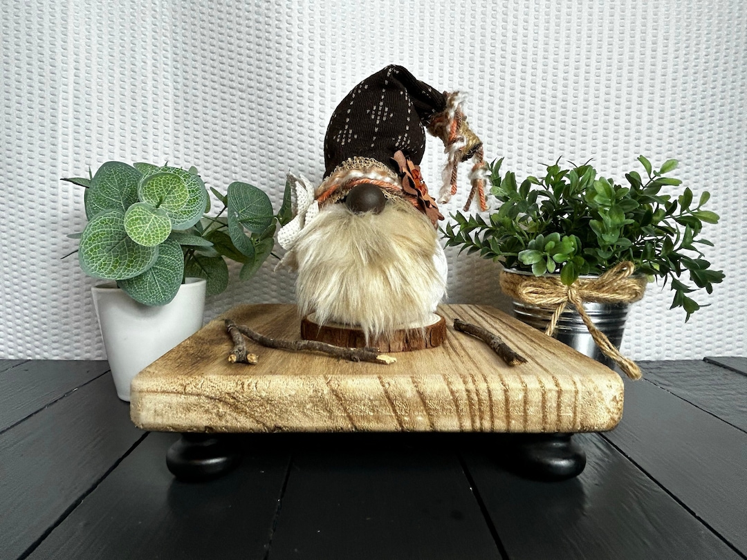 Whimsical Gnome, Retro Gnome, Gypsy Chic Gnome, Hippie Gnome, Tiered ...