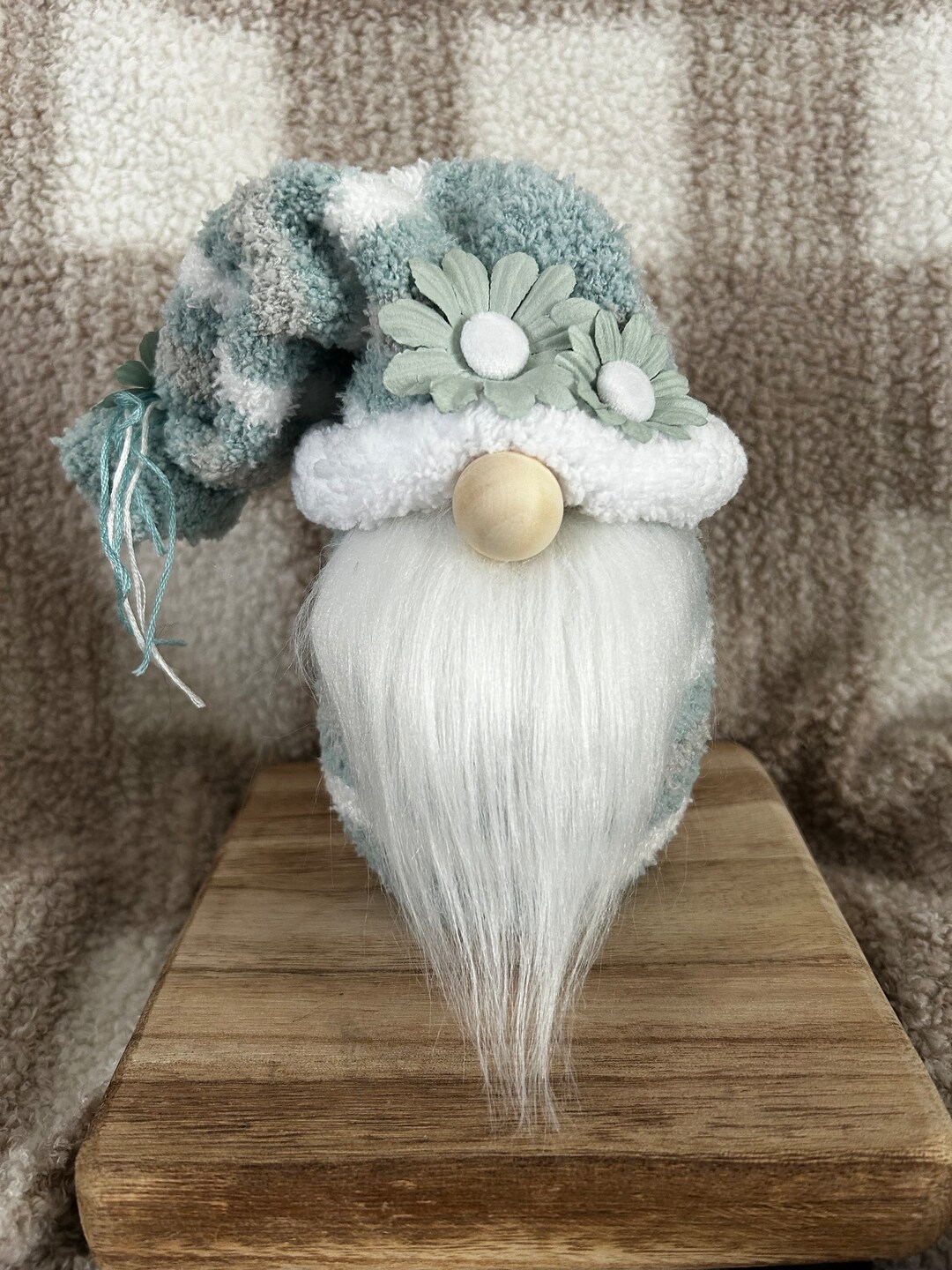 Farmhouse Gnome, Tiered Tray Decor, Handmade Gnome, Mantel Decor, Gnome ...