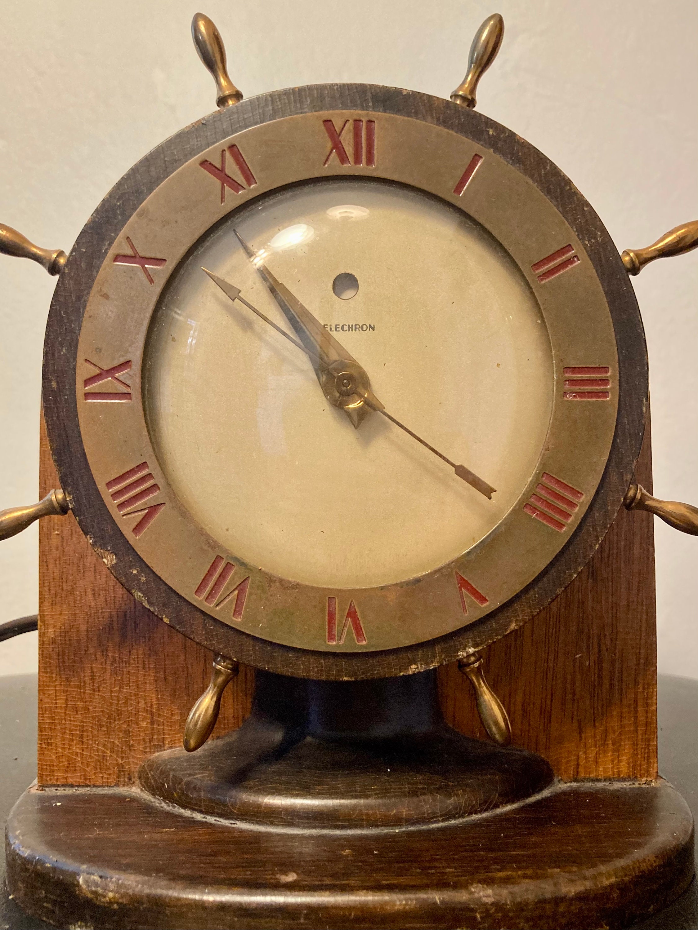 Vintage Telechron Mantle Clock - Etsy
