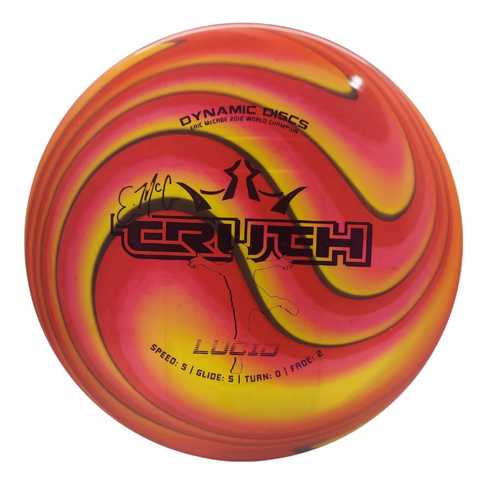 Dynamic Discs Lucid Emac Truth Custom Hand Dyed Disc Golf Disc 171 G ...