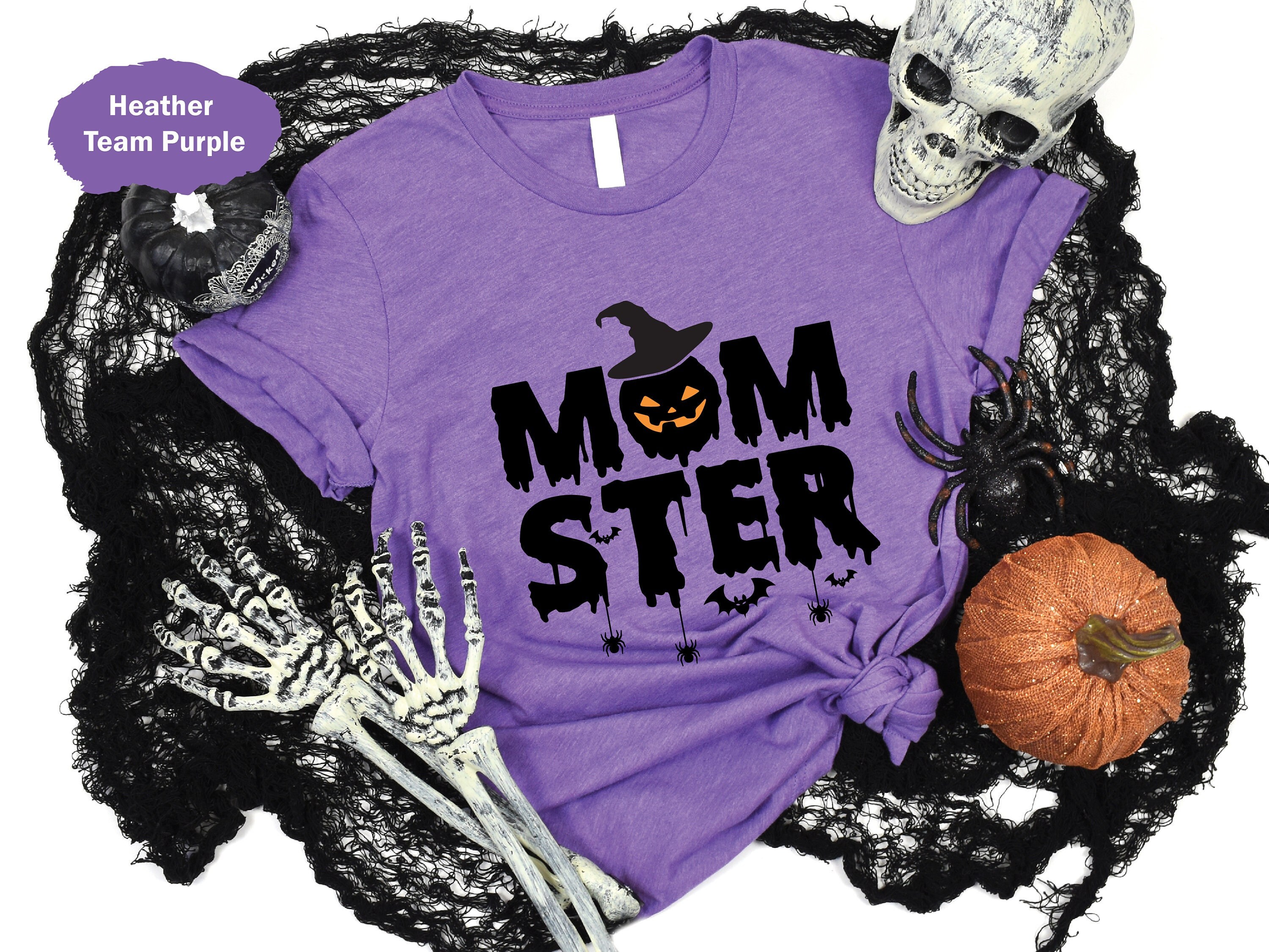 Halloween Mom Shirt Momster Shirt Funny Pumpkin Shirt - Etsy