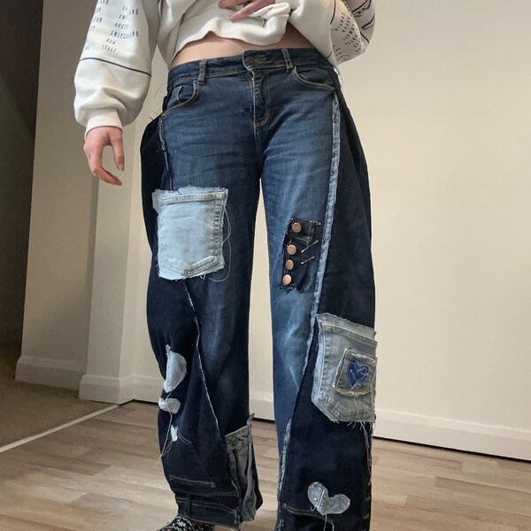 Reworked Denim - Etsy