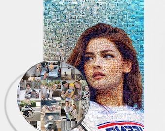 Custom Digital Photo Mosaic - Unique Artwork Created Just for You ...