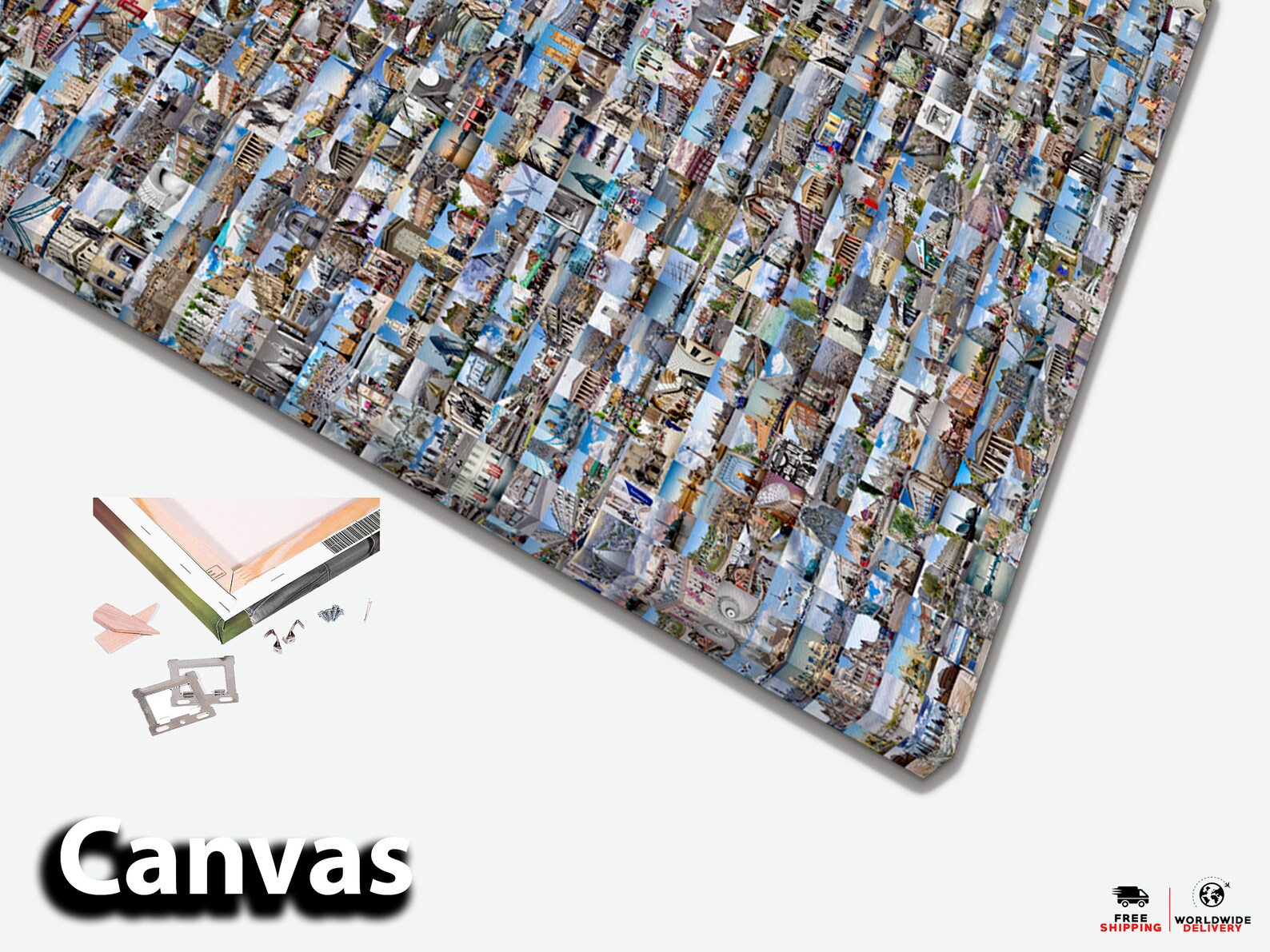 Statue of Liberty With American Flag Iconic Patriotic Wall Art for Home ...