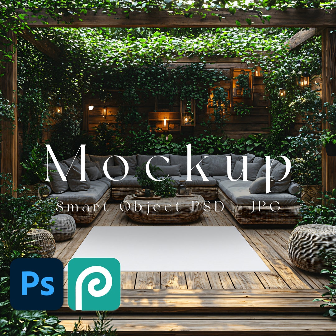 Rugs Mockup - Digital Carpet Templates for Living Room & Home Decor ...