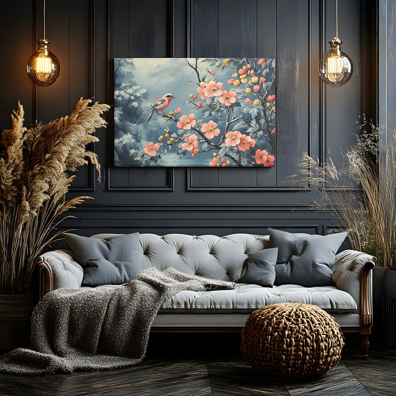 Canvas Mockup Bundle | Boho Wall & Poster Mockup for Interior Design ...