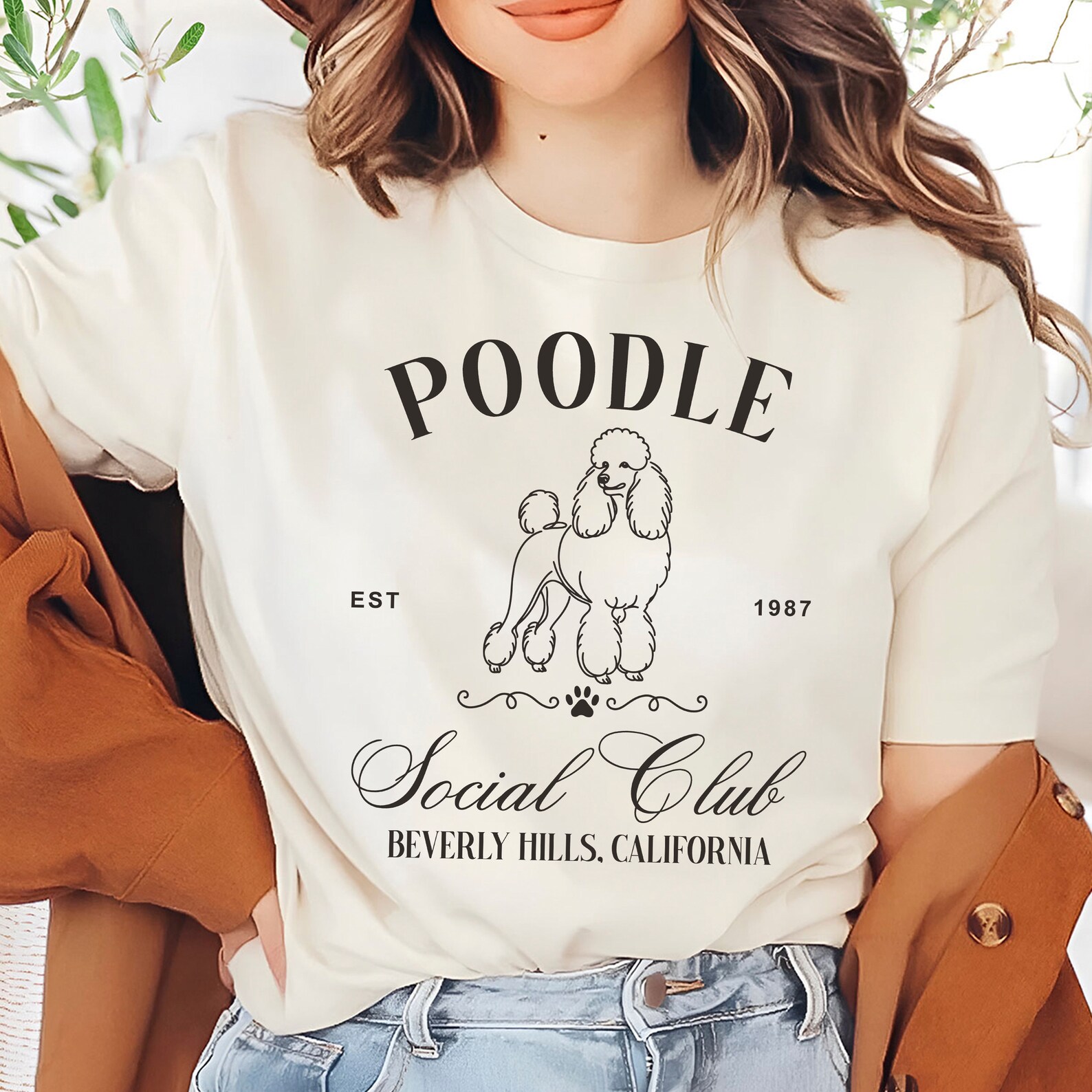 Poodle Social Club Shirt | Poodle Lover Tee | Standard Poodle Shirt ...
