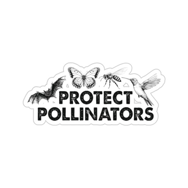 Pollinator Sticker - Etsy
